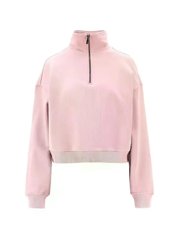 Emporio Armani Half-zip Sweatshirt - Pink