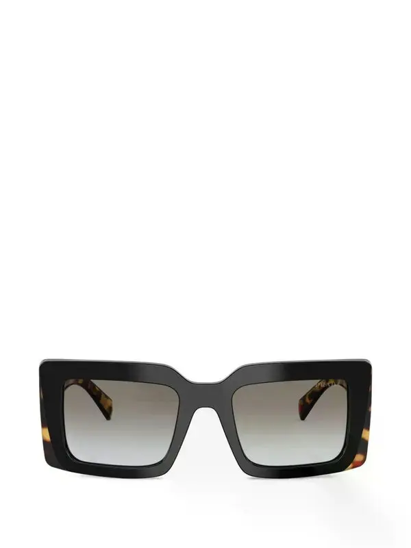 Prada Square-frame Sunglasses - Black