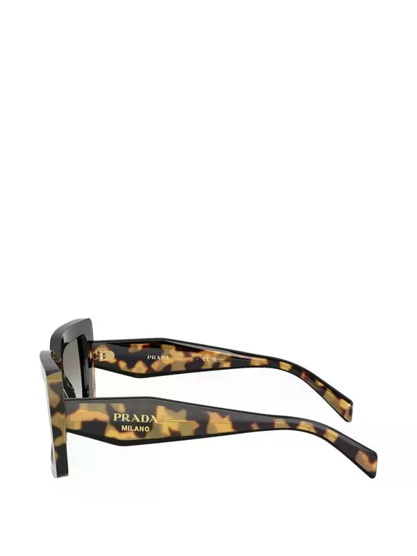 Prada Square-frame Sunglasses - Black