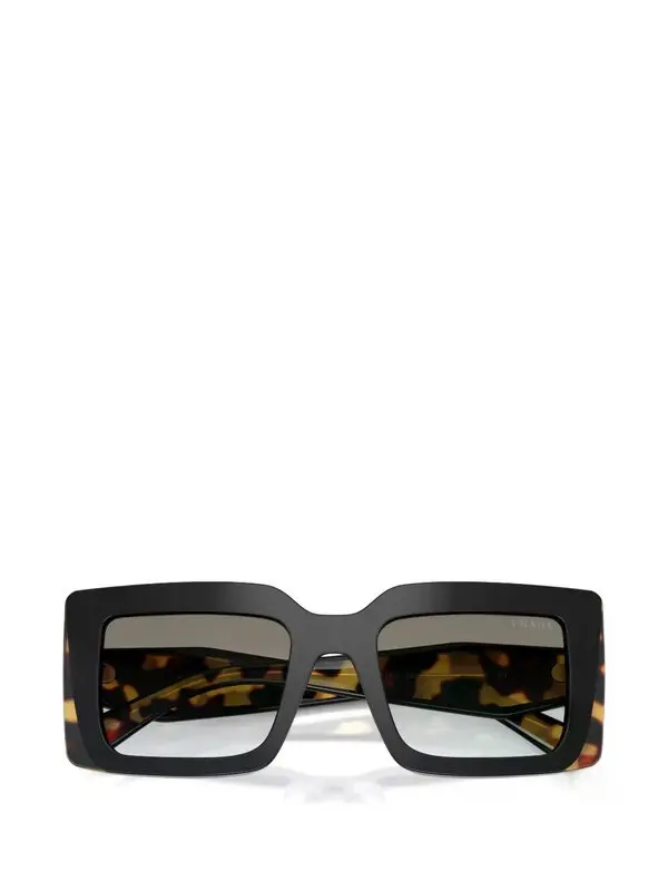Prada Square-frame Sunglasses - Black