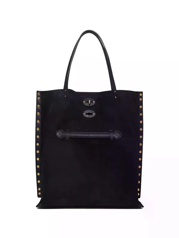 ZANELLATO Stud-embellished Tote Bag - Blue