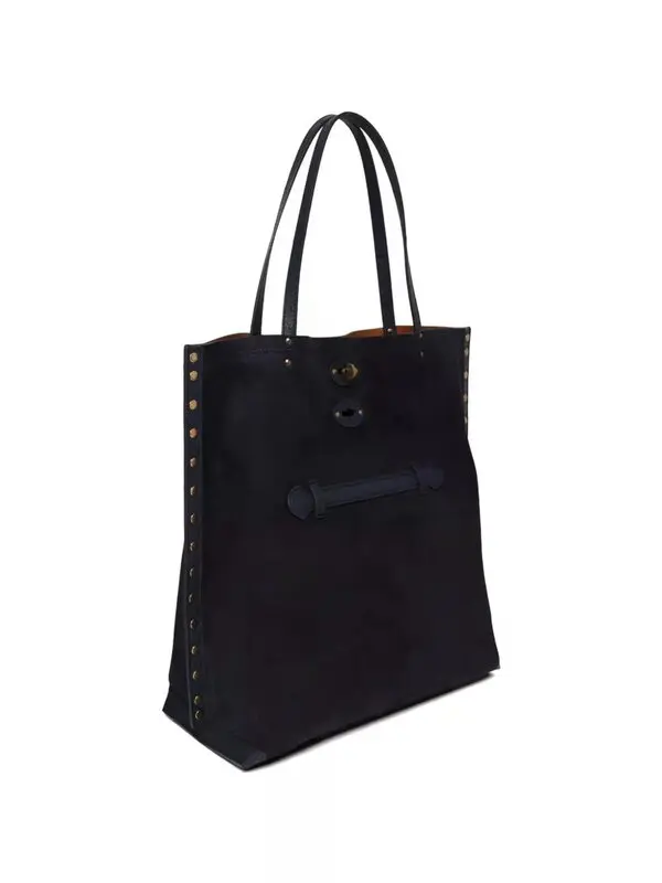 ZANELLATO Stud-embellished Tote Bag - Blue
