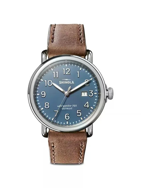 Shinola Runwell 41mm Watch - Blue