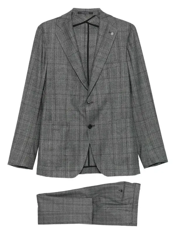 Tagliatore Checked Suit
