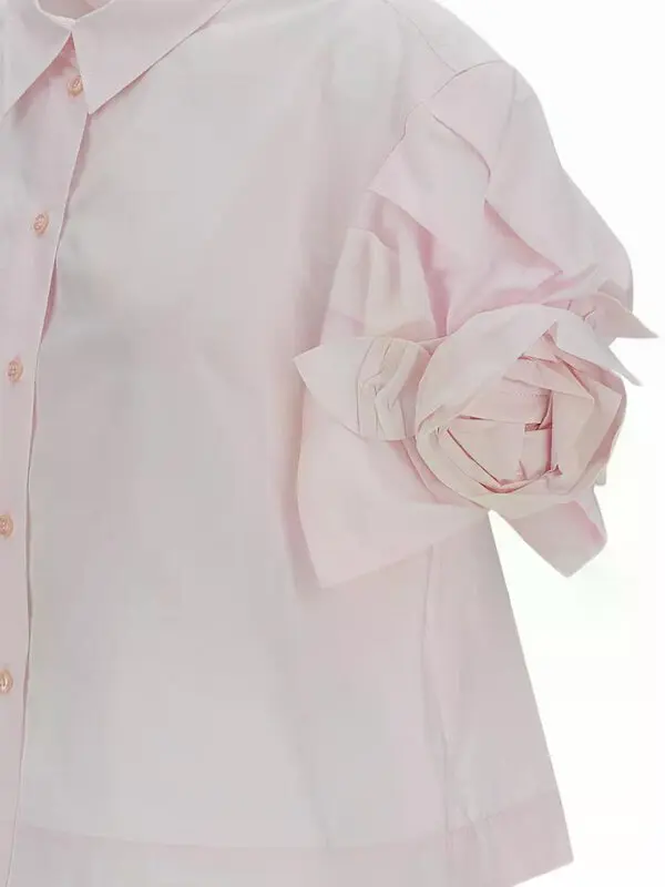 Simone Rocha Ruffled-hem Shirt