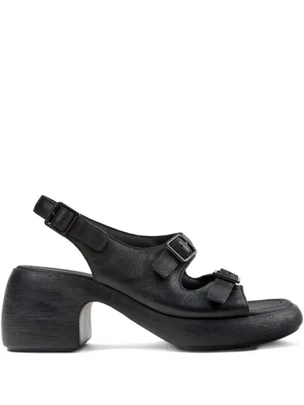 Camper Thelma Buckle-fastening Sandals - Black