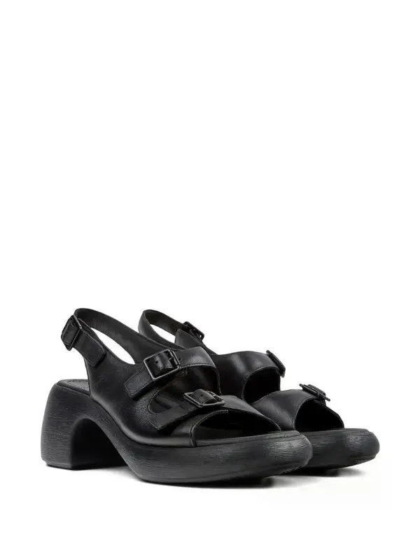 Camper Thelma Buckle-fastening Sandals - Black