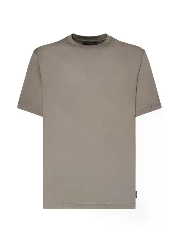 ZANONE Crew-neck T-shirt - Grey