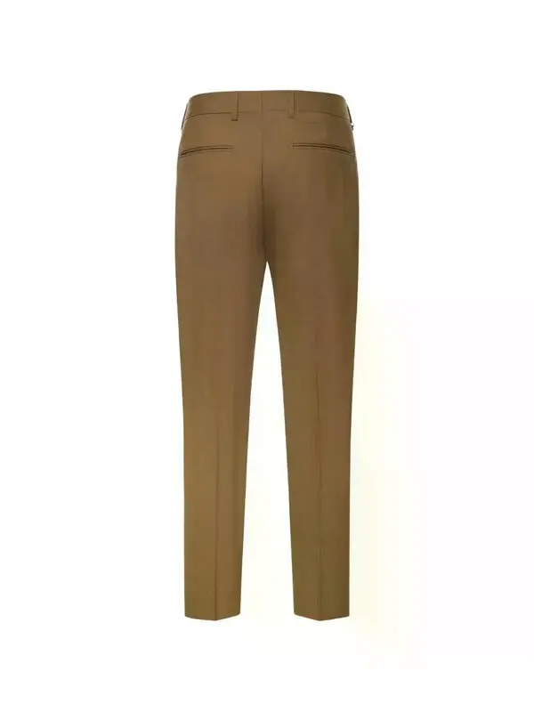 BE ABLE Alexander Buttoned Trousers - Brown
