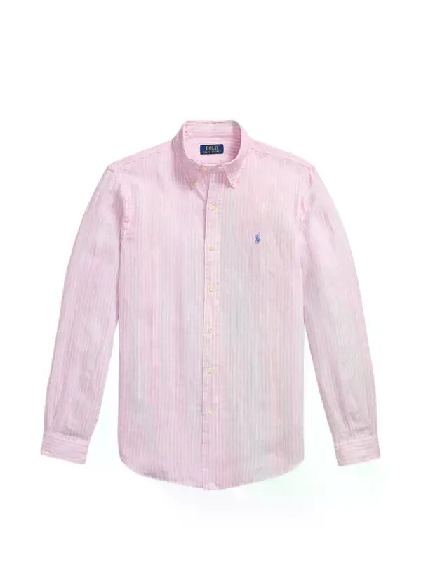 Polo Ralph Lauren Striped Long-sleeve Shirt - Pink