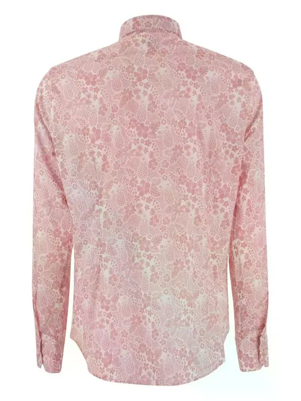 Fedeli Printed Shirt - Pink