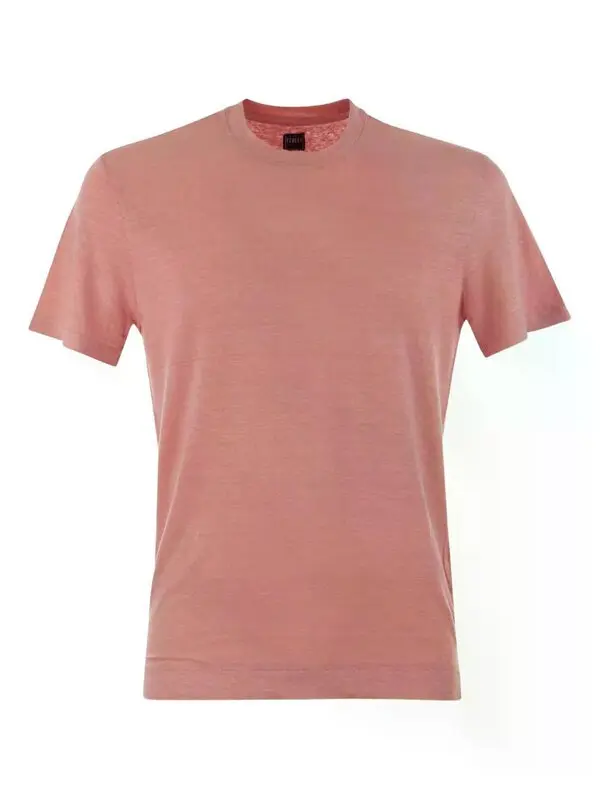 Fedeli Crew-neck T-shirt - Pink
