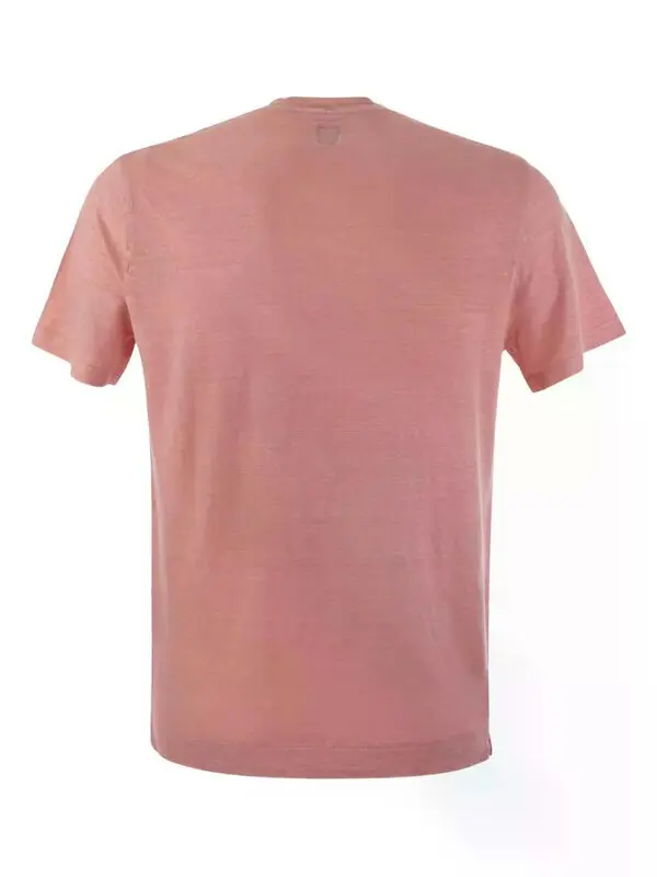 Fedeli Crew-neck T-shirt - Pink