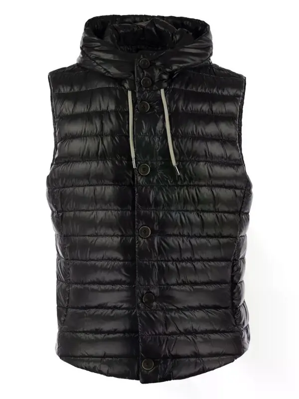 Herno Quilted Down Jacket - Black
