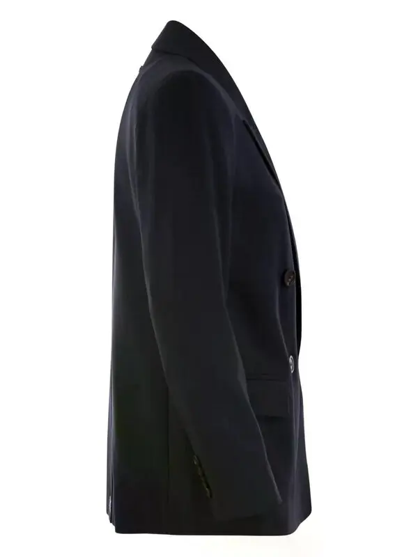 Peserico Double-breasted Blazer - Blue