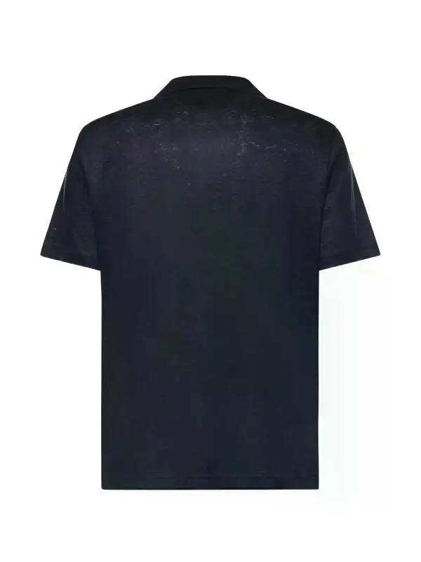 Eleventy Revere-collar T-shirt