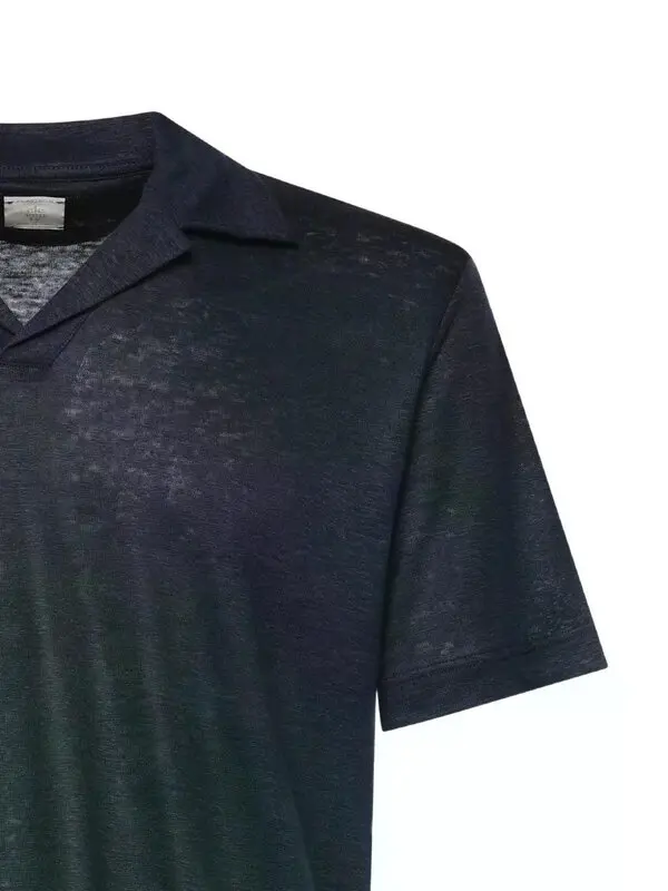 Eleventy Revere-collar T-shirt