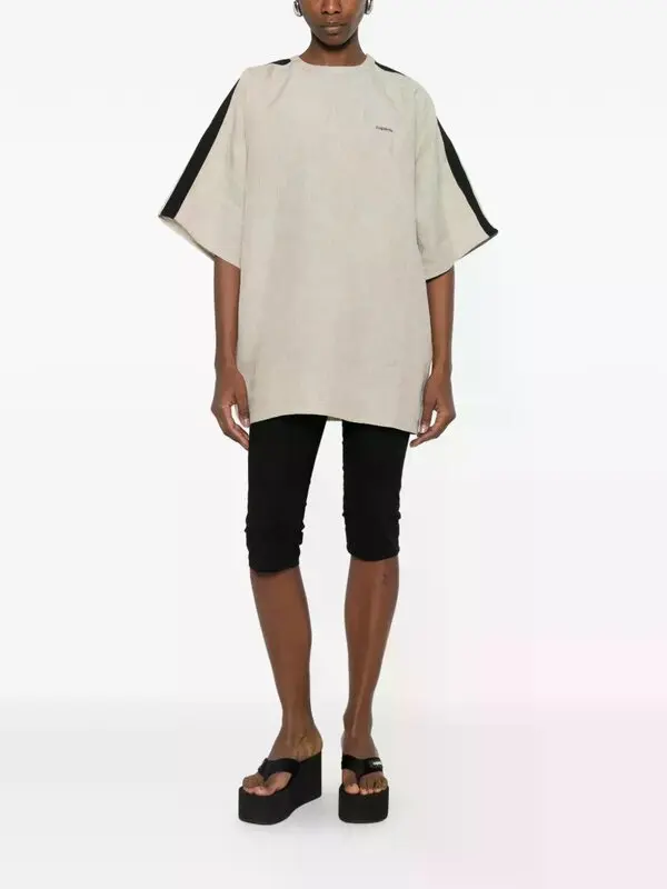 Coperni Zero Waste Stripe T-shirt - Neutrals