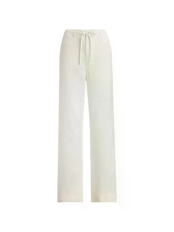 Polo Ralph Lauren Drawstring Pull-on Trousers - White
