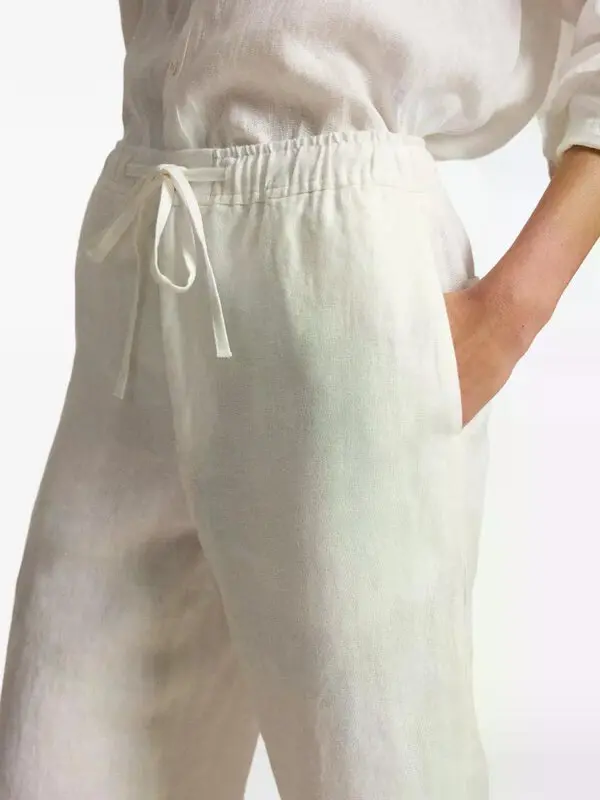 Polo Ralph Lauren Drawstring Pull-on Trousers - White