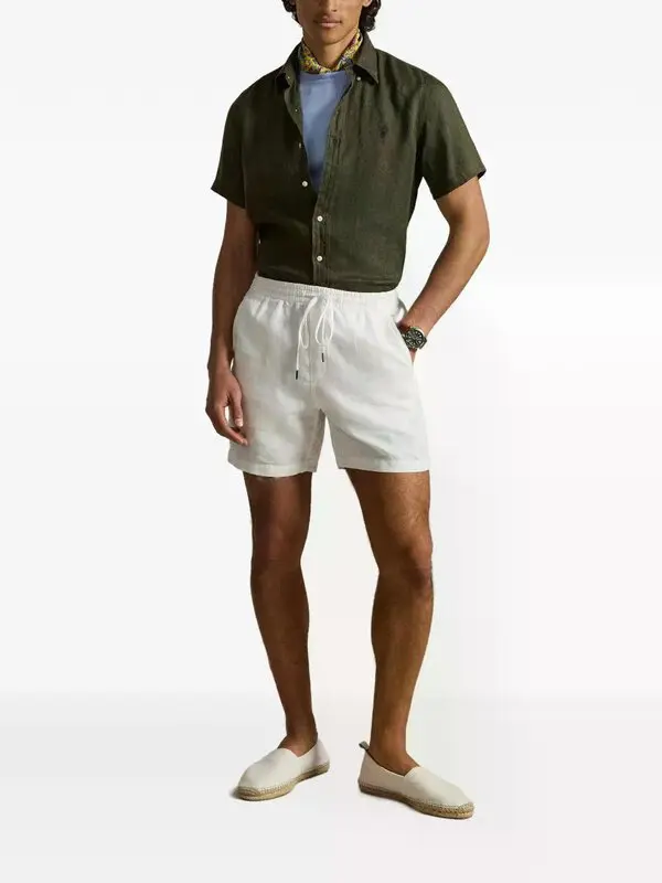 Polo Ralph Lauren Embroidered Short-sleeve Shirt - Green
