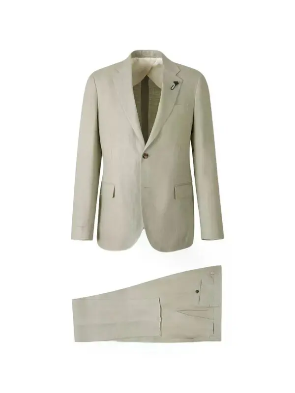 LARDINI Single-breasted Suit - Neutrals