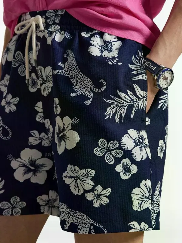 Polo Ralph Lauren Floral Swim Shorts - Blue