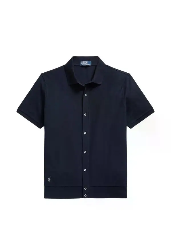 Polo Ralph Lauren Buttoned Short-sleeve Shirt - Blue