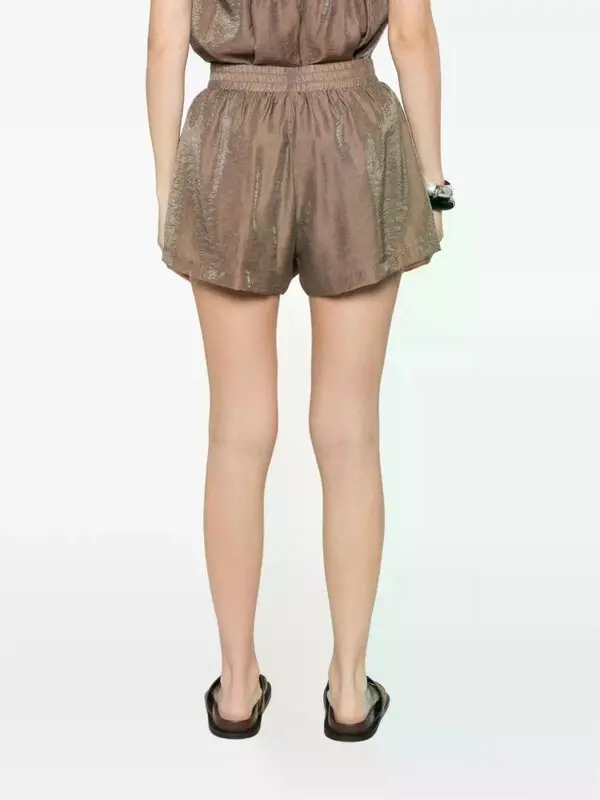 ELEH Elasticated Metallic Shorts