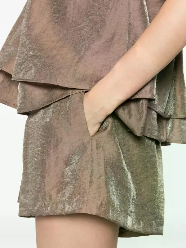 ELEH Elasticated Metallic Shorts