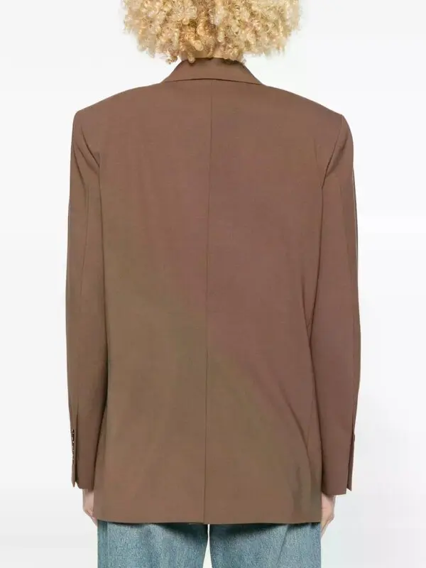 LARDINI Button-fastening Flap-pocket Blazer - Brown