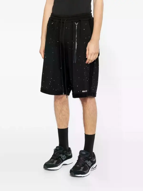 MASTERMIND WORLD Crystal-embellished Shorts