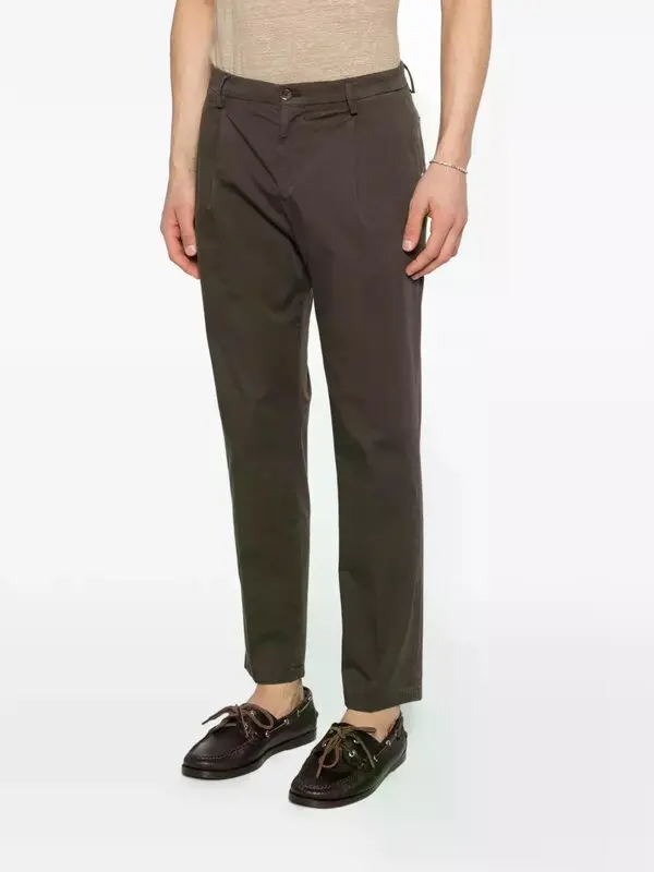 BRIGLIA 1949 Pleated Trousers - Brown