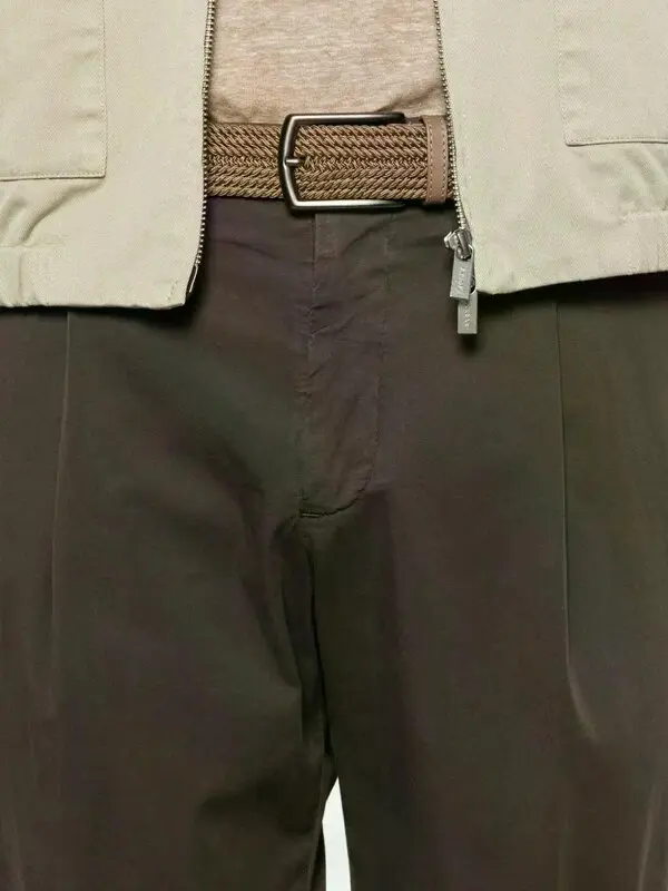BRIGLIA 1949 Pleated Trousers - Brown