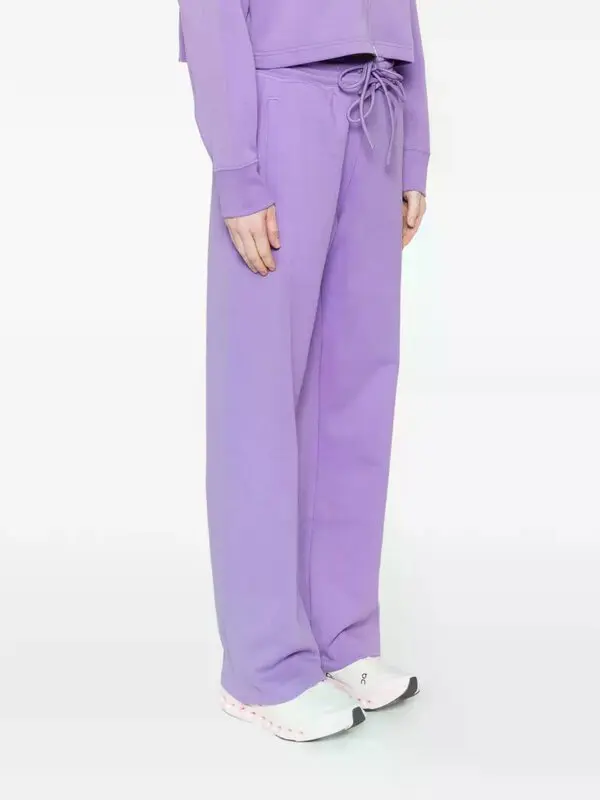 Adidas By Stella McCartney Drawstring-fastening Track Pants - Purple