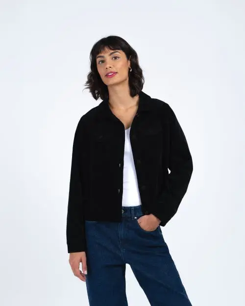 KETTLEWELL Vera Velvet Jacket - Black