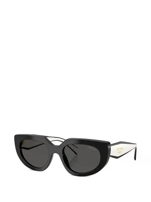 Prada Two-tone Cat-eye Sunglasses