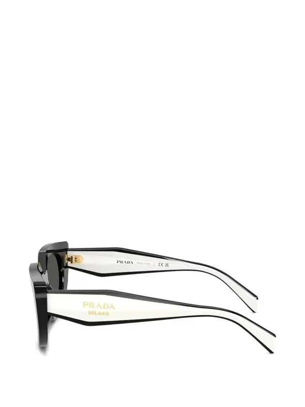 Prada Two-tone Cat-eye Sunglasses