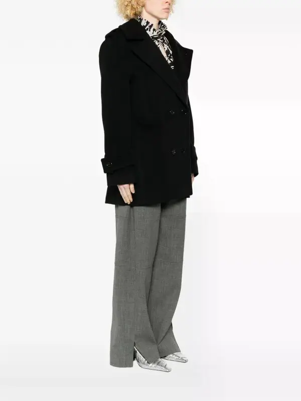 Nina Ricci Double-breasted Reefer Coat