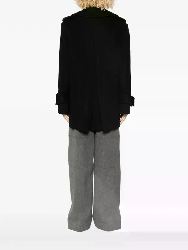 Nina Ricci Double-breasted Reefer Coat