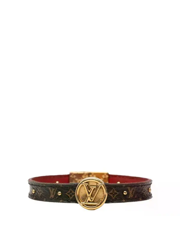 LOUIS VUITTON Monogram Circle Reversible Bracelet - Brown