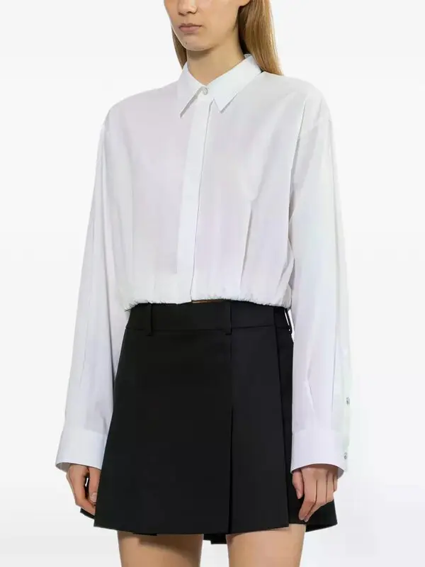 Helmut Lang Cropped Shirt