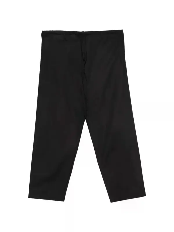 Moschino Drawstring-waist Trousers - Black