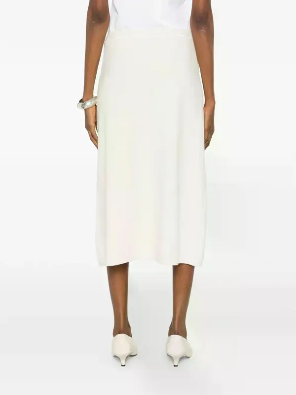 MARCCAIN Button-detail Midi Skirt