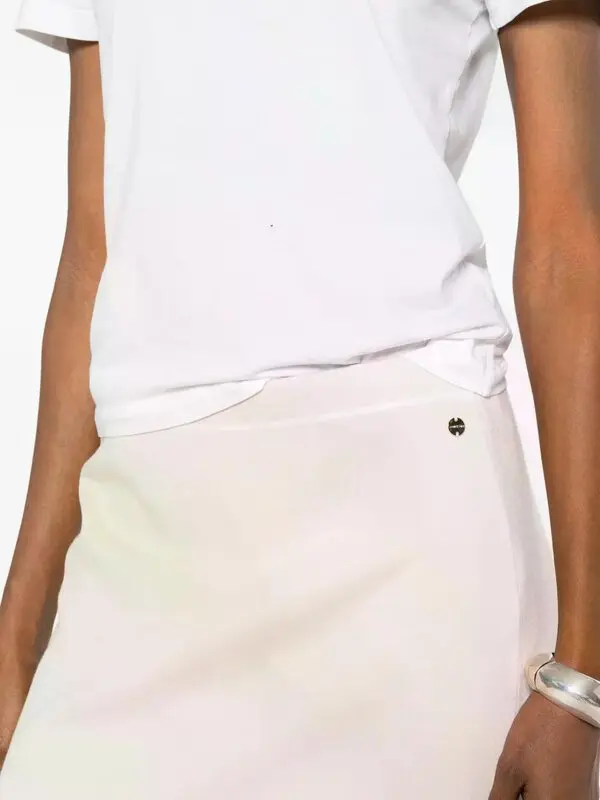 MARCCAIN Button-detail Midi Skirt