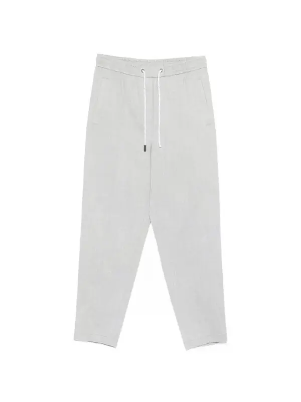 MARCCAIN Drawstring-waistband Trousers - Grey