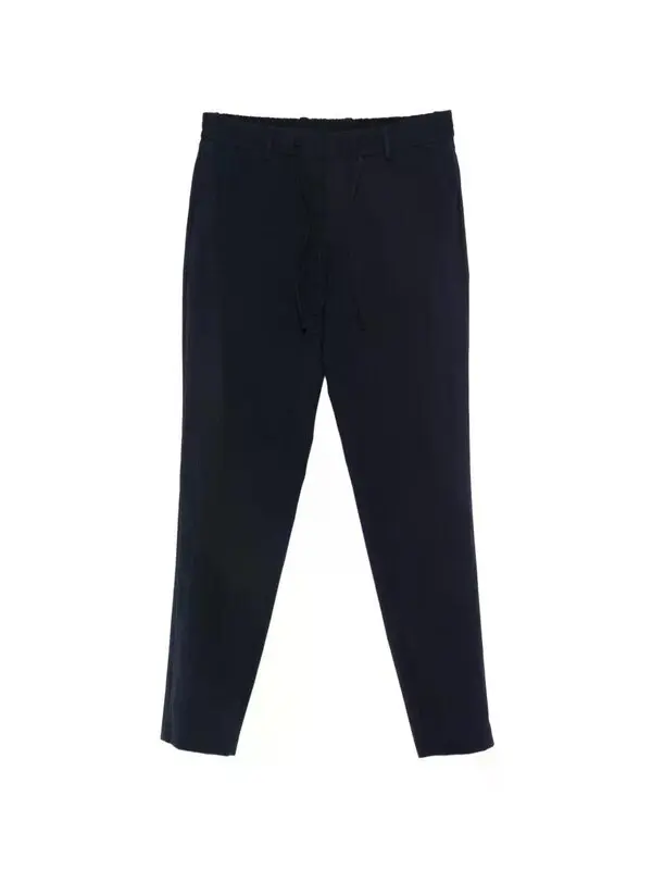 BOSS P-genius Textured Trousers - Blue