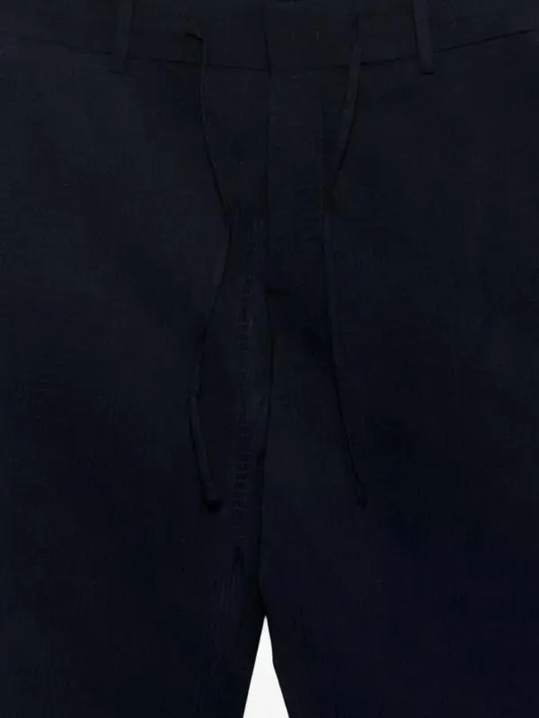 BOSS Textured Trousers - Blue