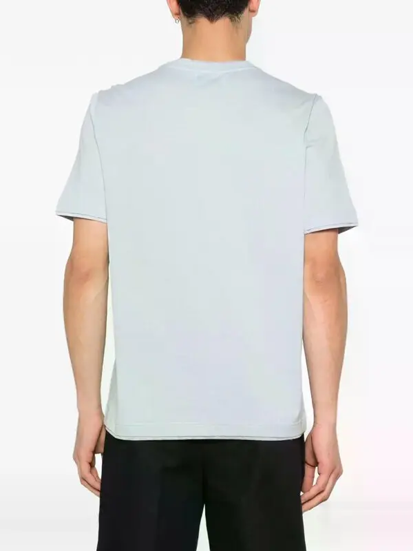 GRAN SASSO Trim-detail T-shirt - Blue
