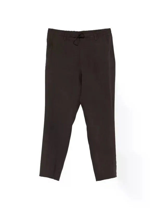 BOSS P-perin Drawstring Trousers - Brown